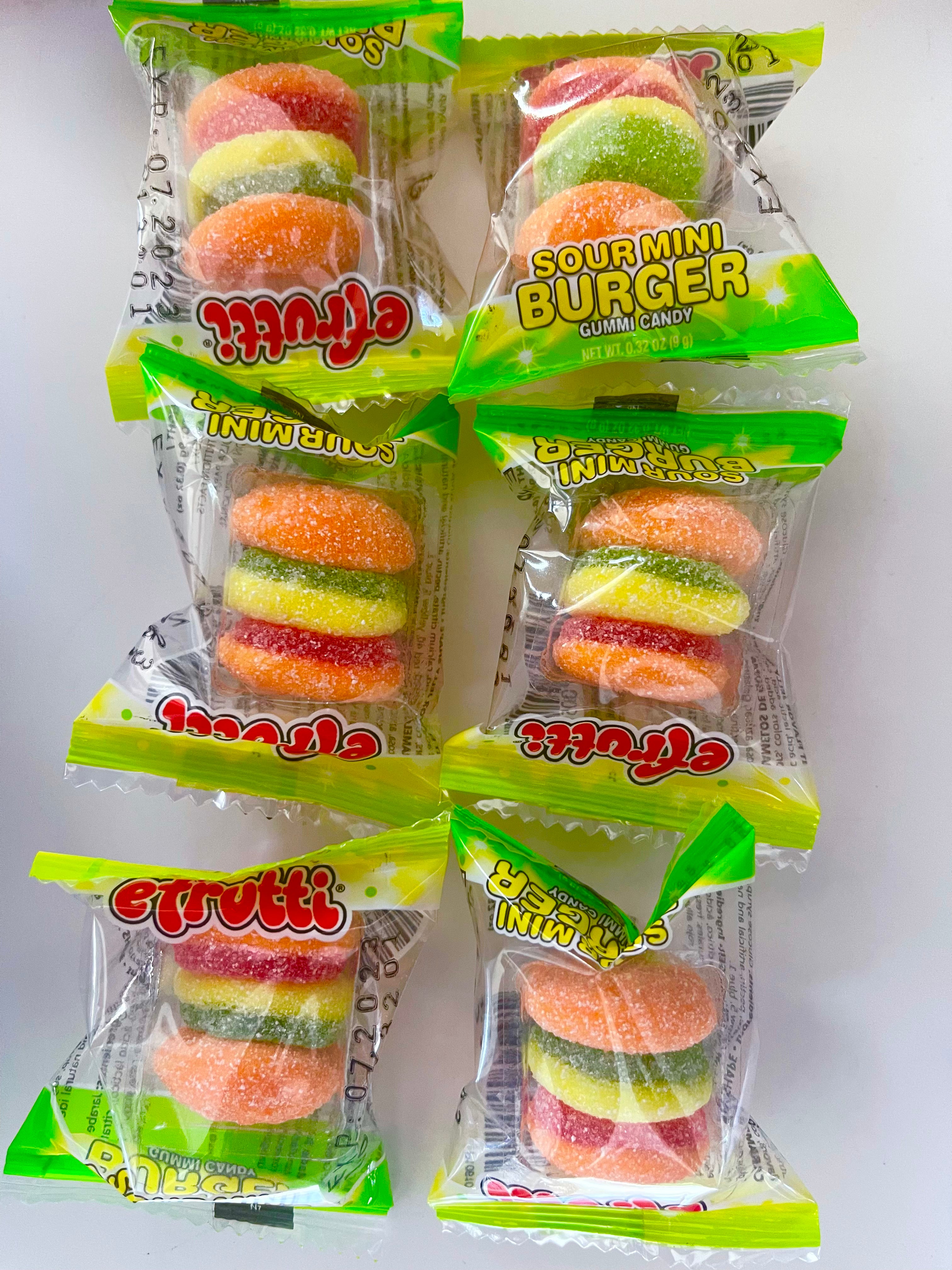 SOUR MINI BURGER (6 x 2) – SWEET CANDIES PR